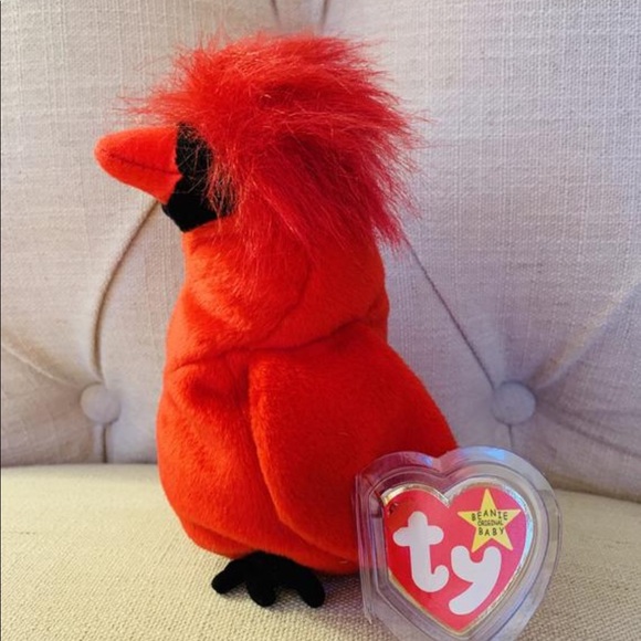 Ty | Accessories | Ty Beanie Babies Mac The Cardinal Rare | Poshmark